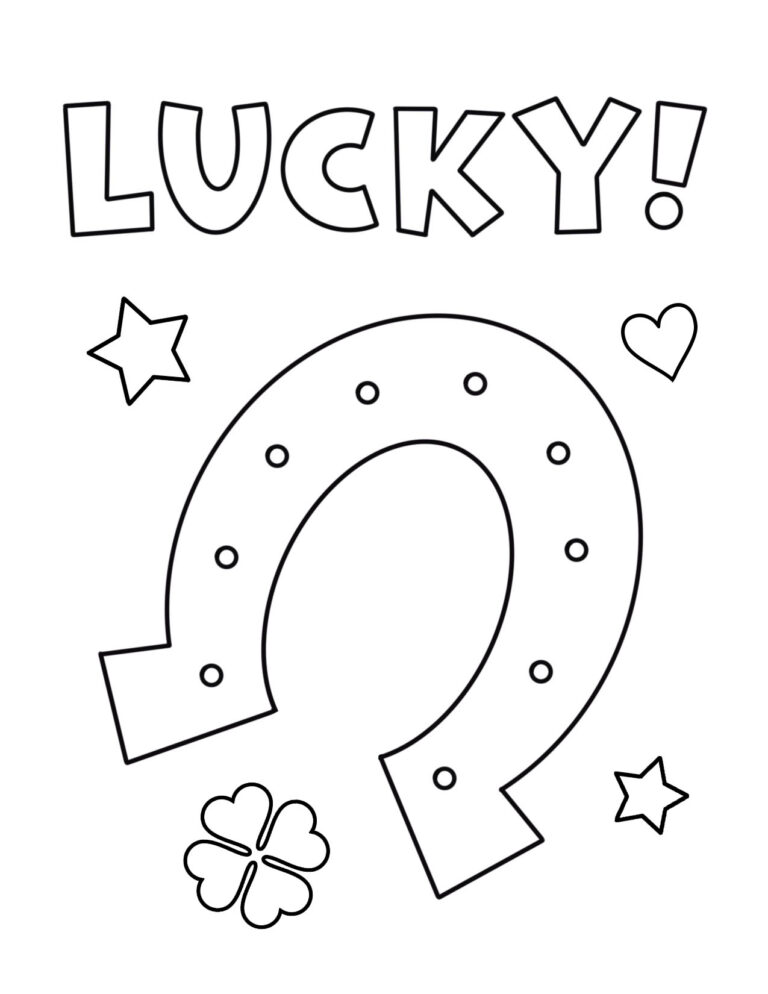Free St. Patrick's Day Coloring Pages for Kids! ⋆ The Hollydog Blog