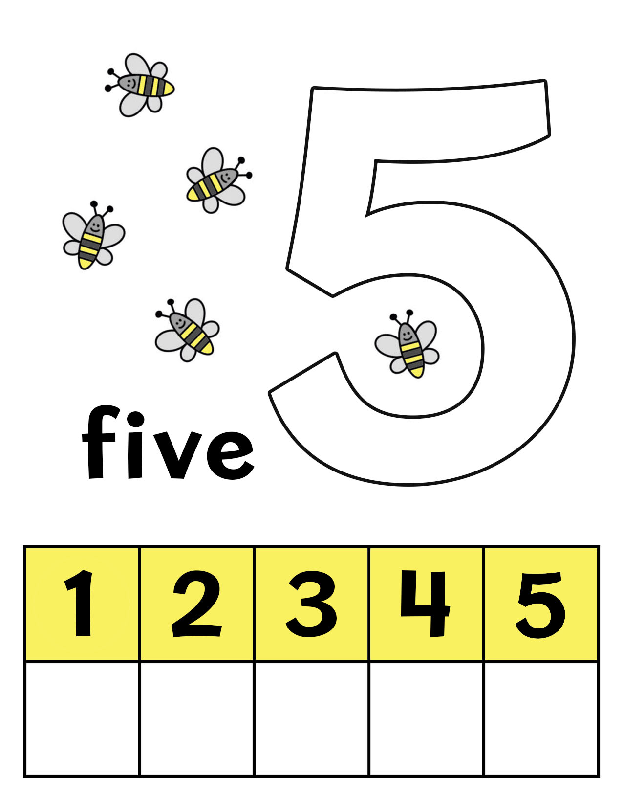 Free & Fun Playdough Mats for Numbers 1-10! ⋆ The Hollydog Blog