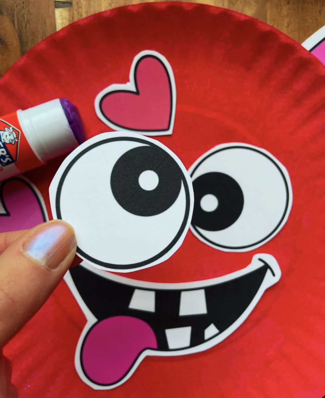 Free Printable Valentine's Monster Craft for Preschool! ⋆ The Hollydog Blog
