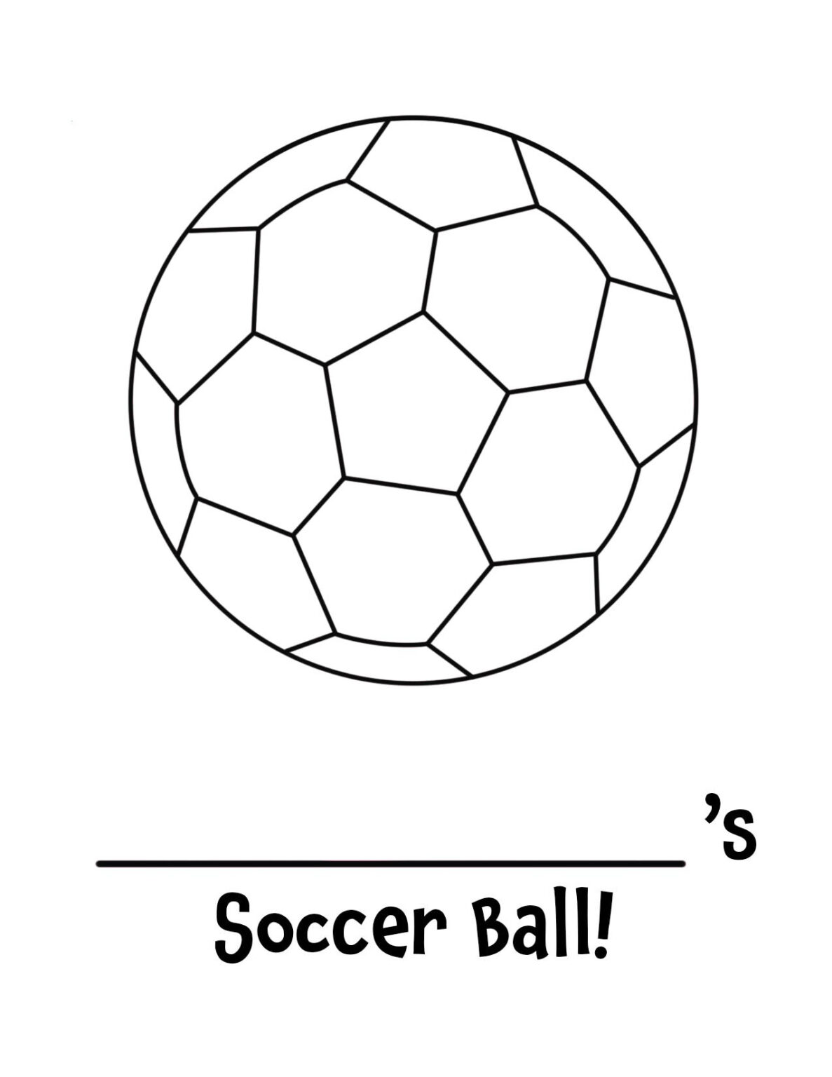 Free Soccer Coloring Pages for Kids! ⋆ The Hollydog Blog