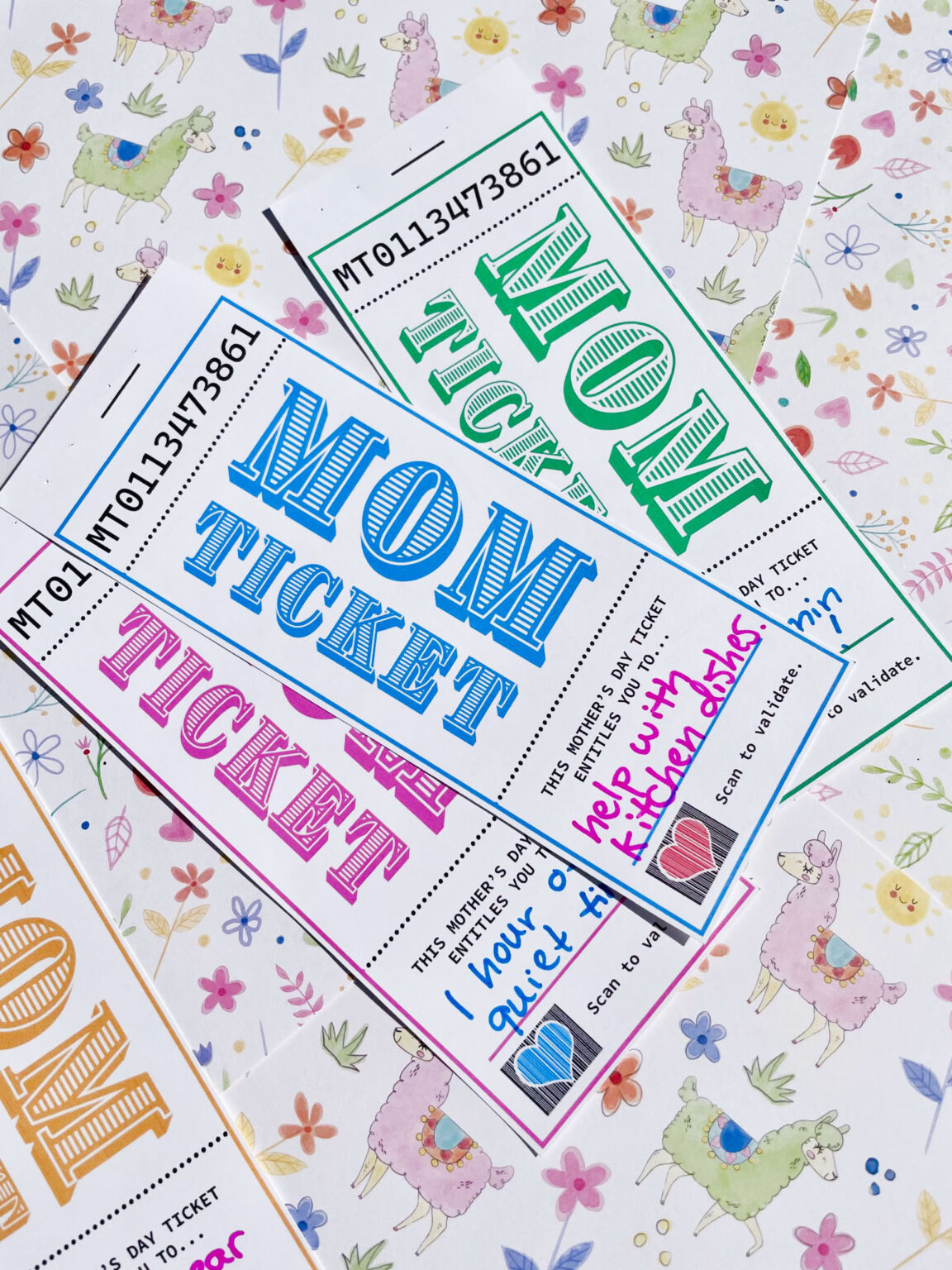 Free Printable Mother's Day Coupons for Kids! ⋆ The Hollydog Blog