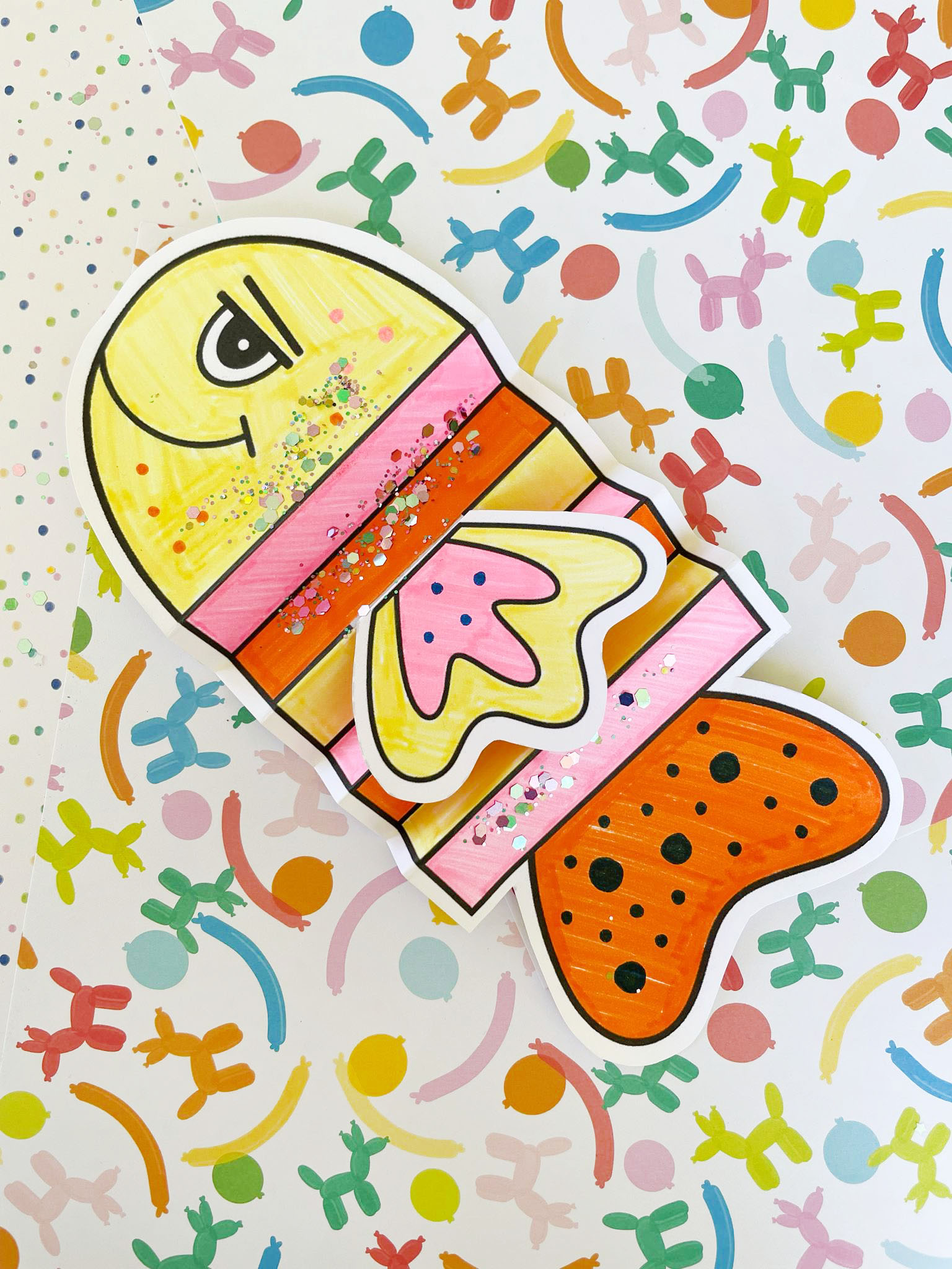Paper Beach Crafts for Preschool (with free templates!) ⋆ The Hollydog Blog