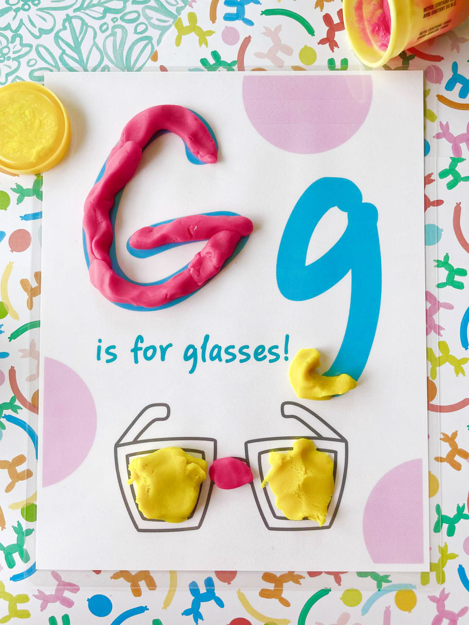 Free Alphabet Playdough Mats for Preschool! ⋆ The Hollydog Blog