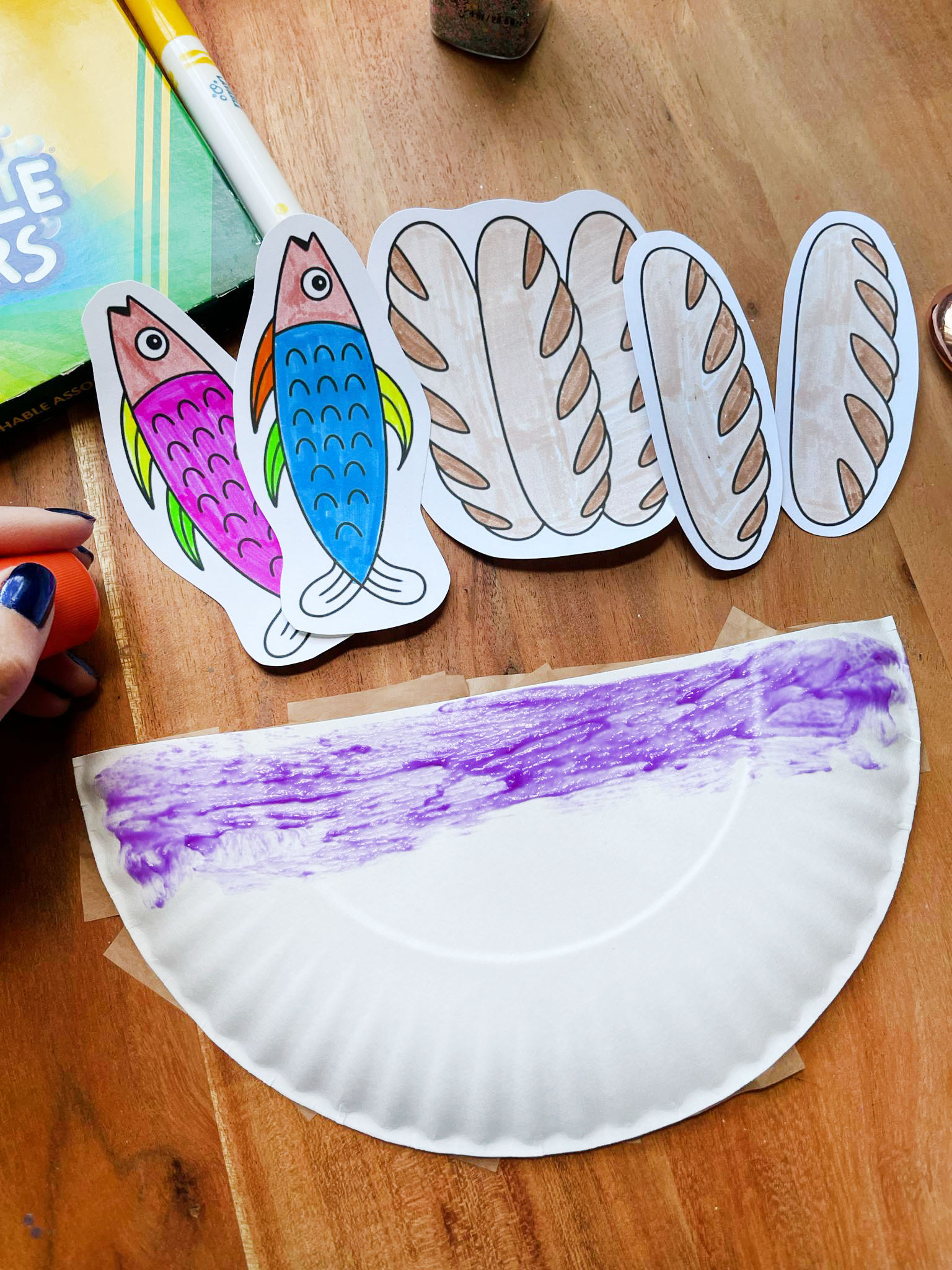 VBS Loaves & Fishes Craft for Preschool (with free cutouts!) ⋆ The ...