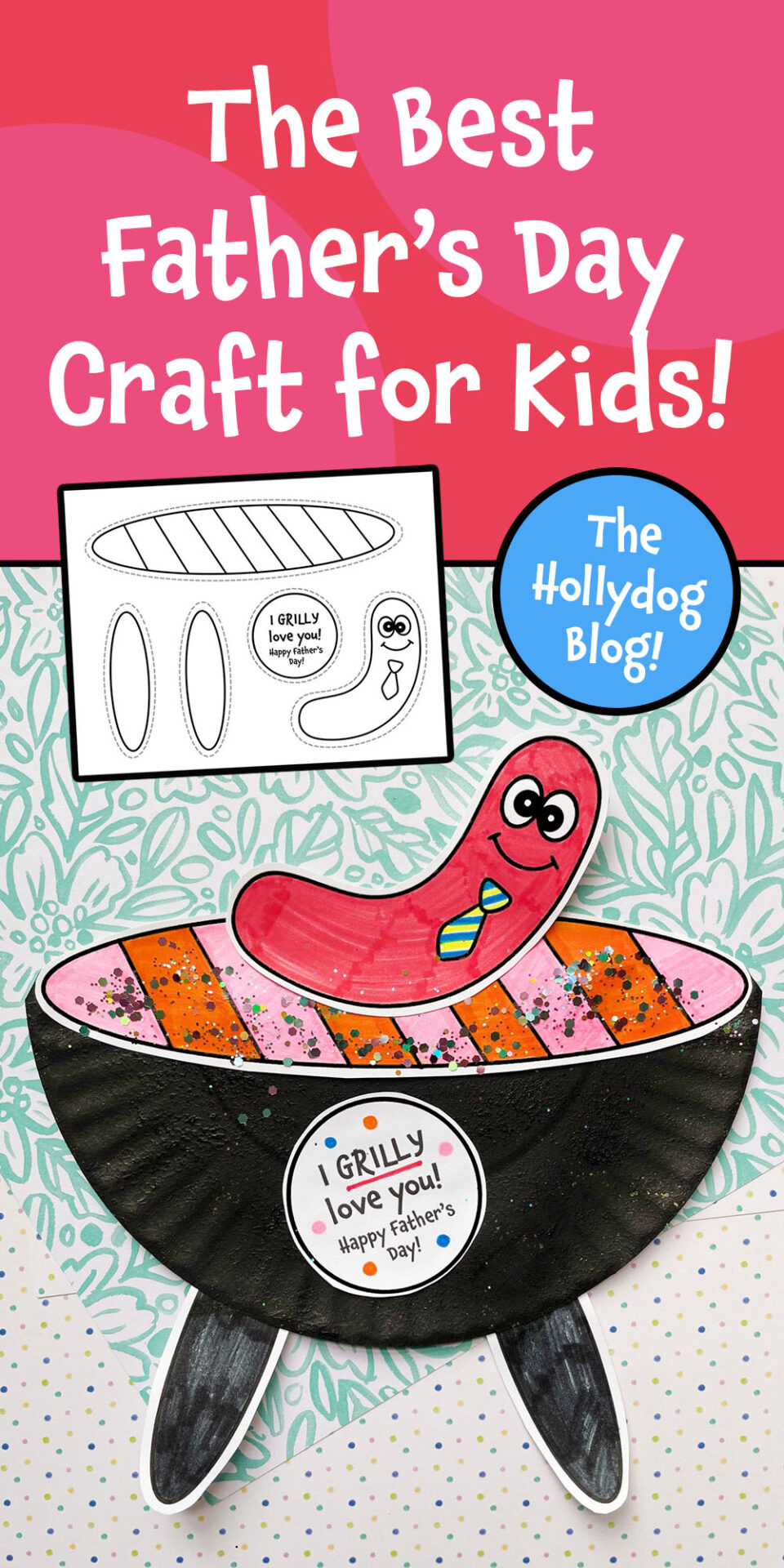 Free Father’s Day Printables and Father’s Day Craft for Preschool! ⋆ ...