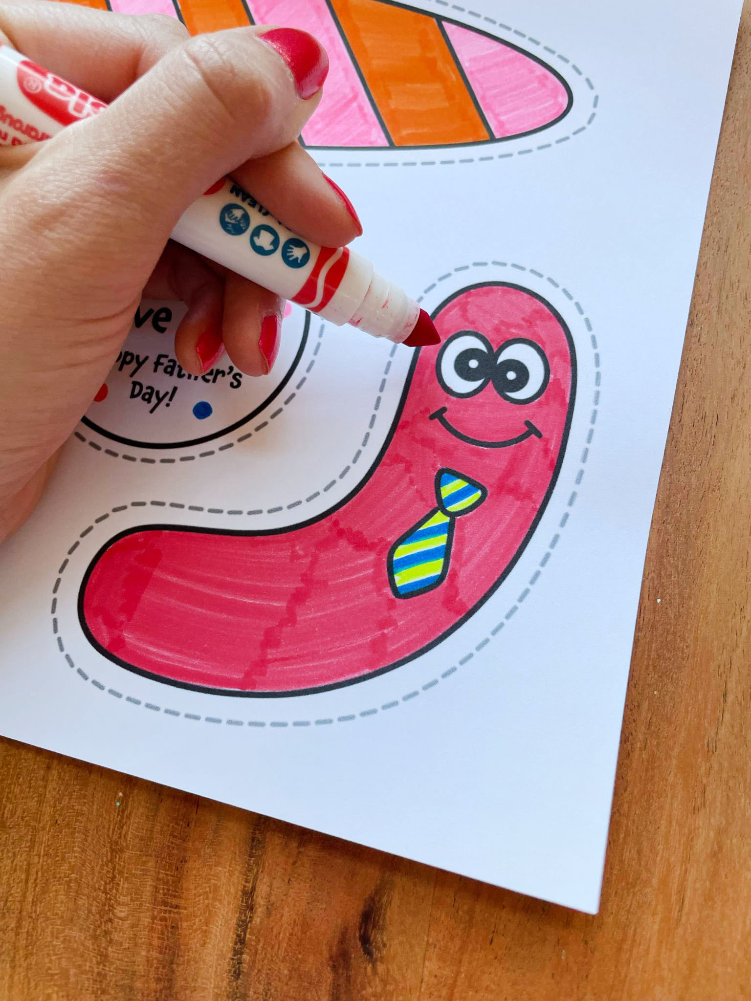 Free Father’s Day Printables and Father’s Day Craft for Preschool! ⋆ ...