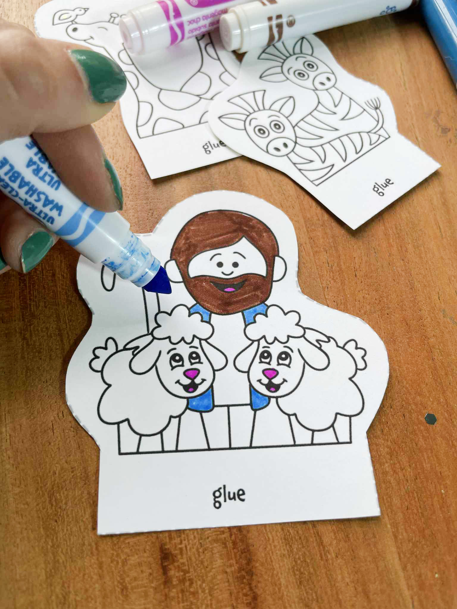 Free Noah's Ark Craft for Preschool (Printable Bible Activity) ⋆ The ...