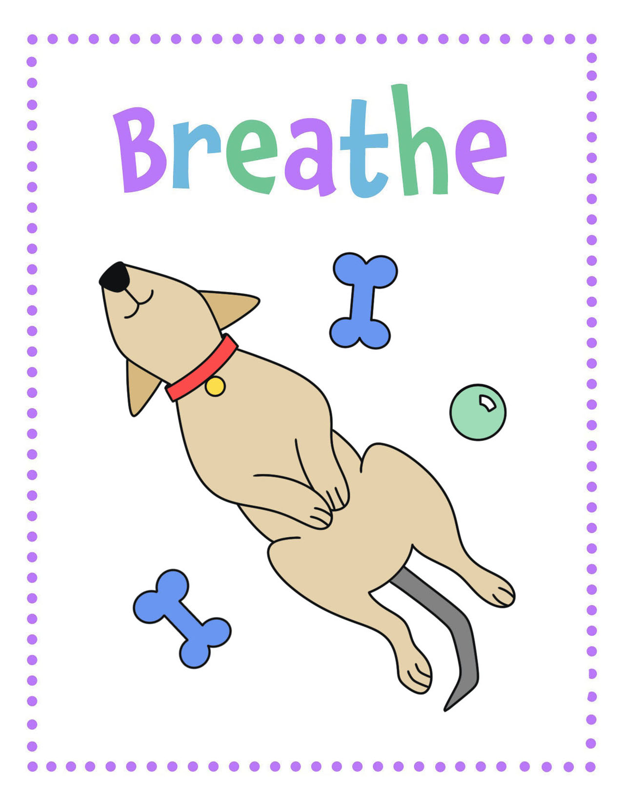 Free Calm Down Corner Printables ⋆ The Hollydog Blog
