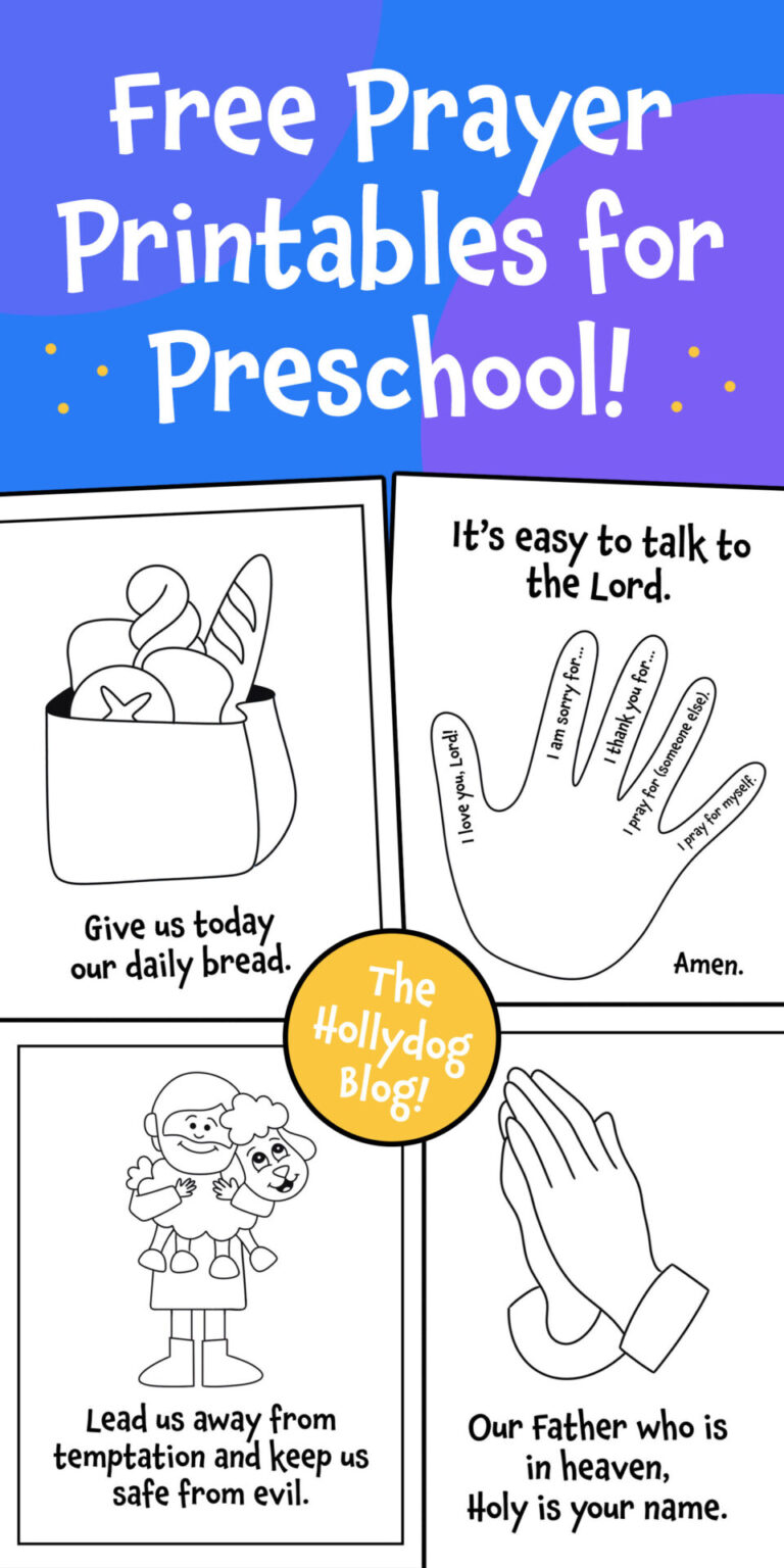 How do I teach my preschooler to pray? With Free Printables! ⋆ The ...