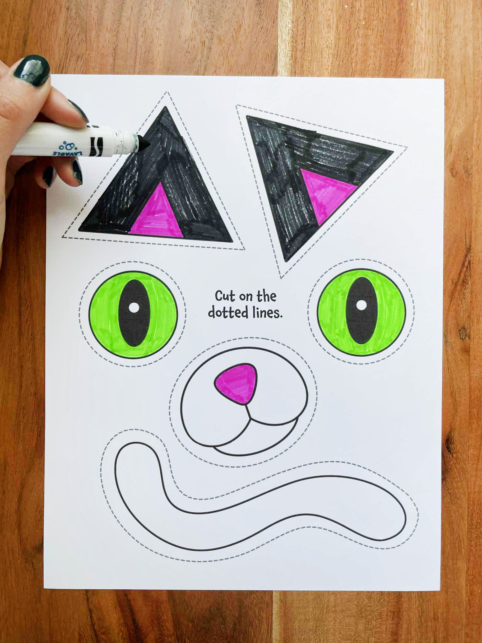 The Best Black Cat Craft for Preschool! ⋆ The Hollydog Blog