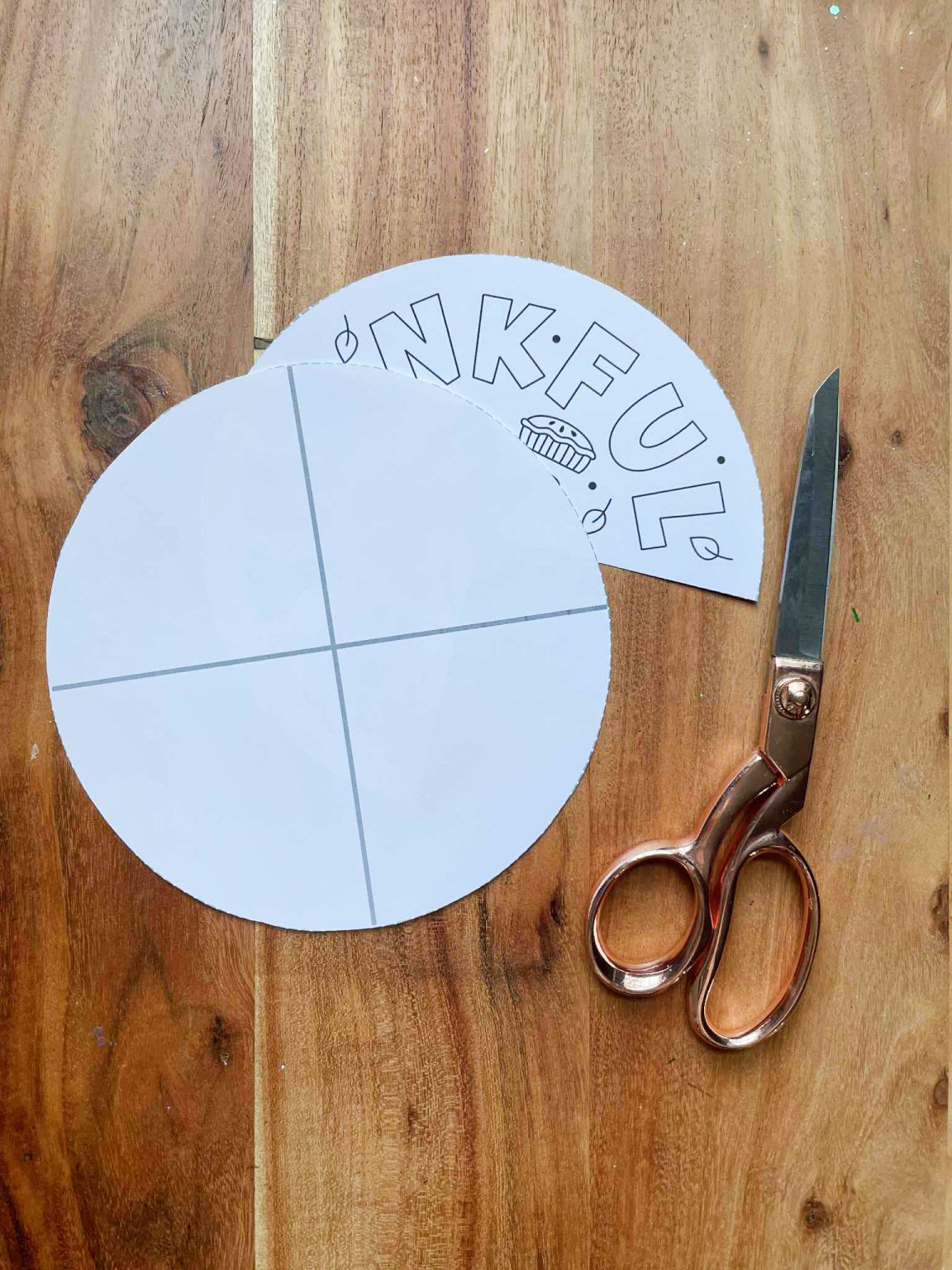 Free Thankful Wheel Craft for Kids! ⋆ The Hollydog Blog