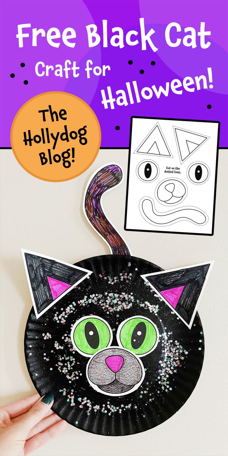 The Best Black Cat Craft for Preschool! ⋆ The Hollydog Blog
