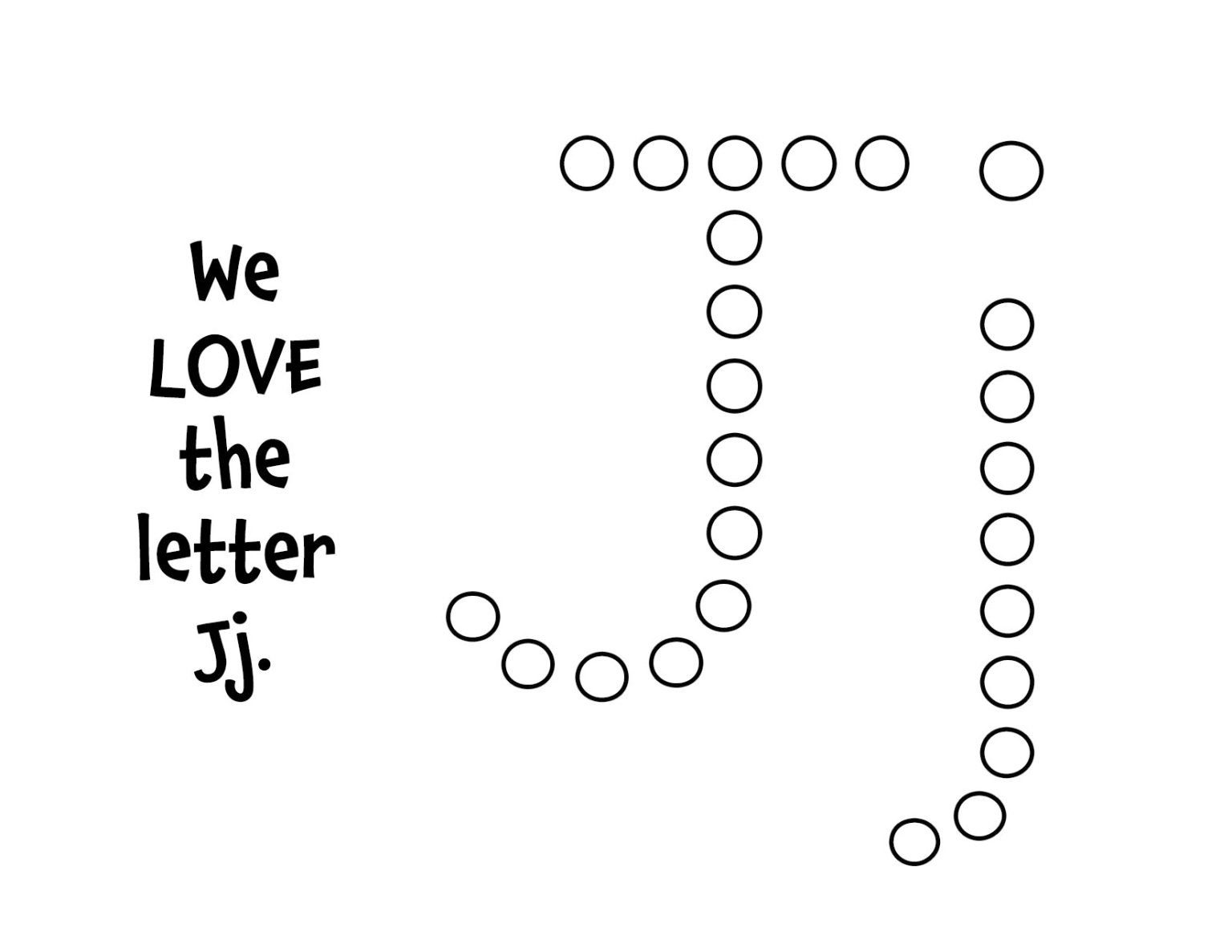 Free Q-Tip Painting Letter Templates! ⋆ The Hollydog Blog