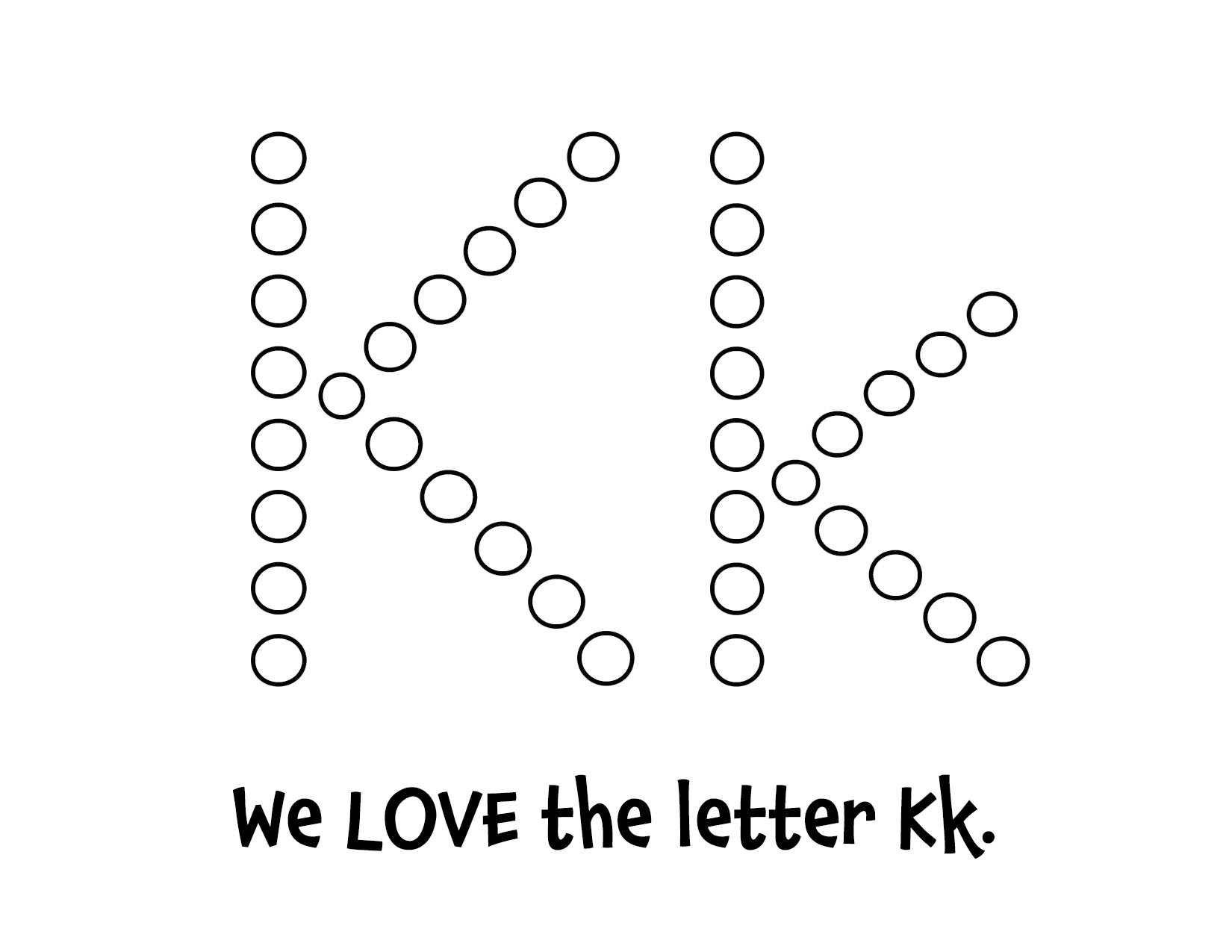 Free Q-Tip Painting Letter Templates! ⋆ The Hollydog Blog