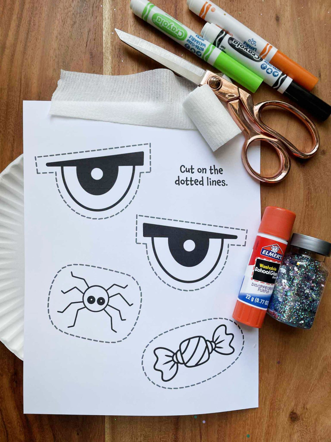 The Best Free Mummy Craft for Preschool! ⋆ The Hollydog Blog