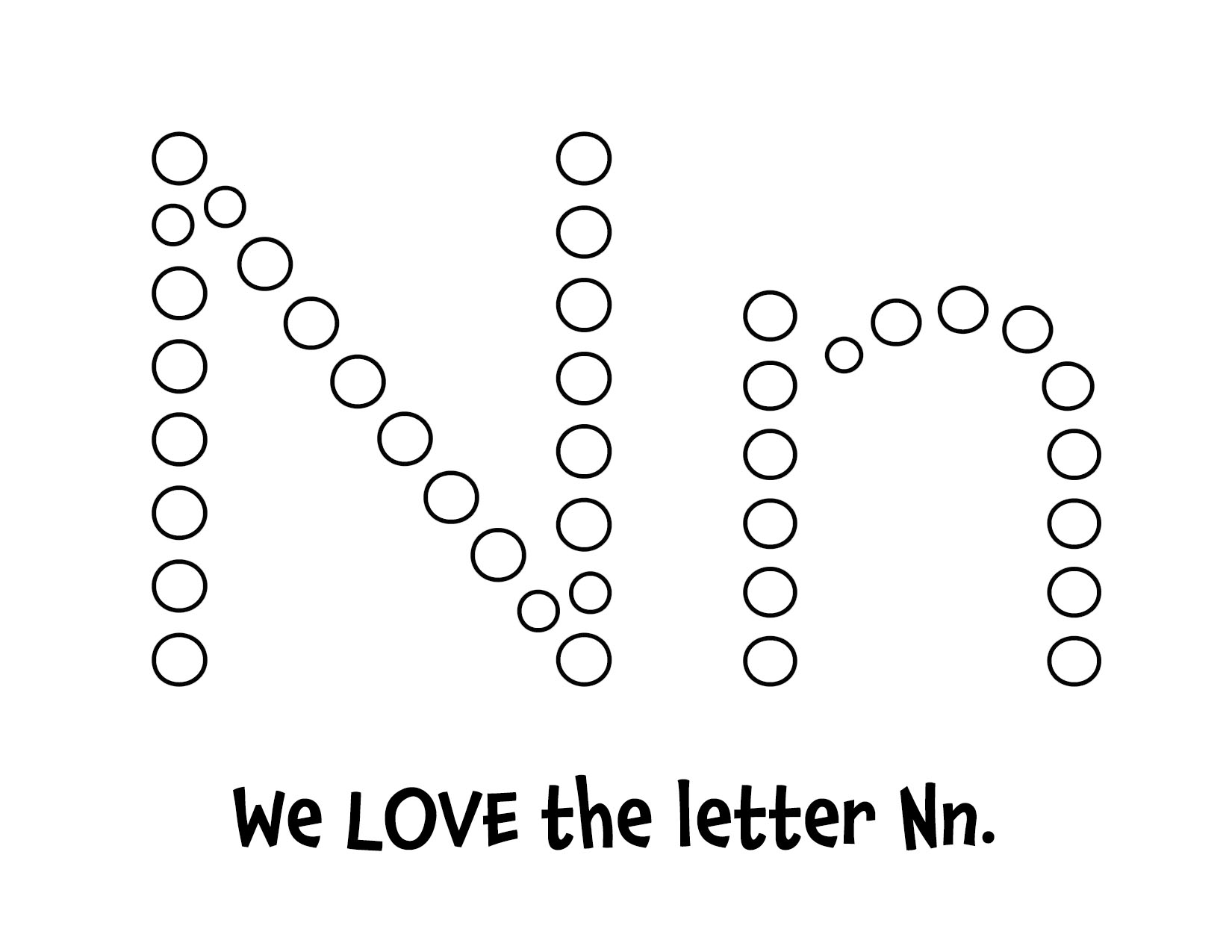 Free Q-Tip Painting Letter Templates! ⋆ The Hollydog Blog