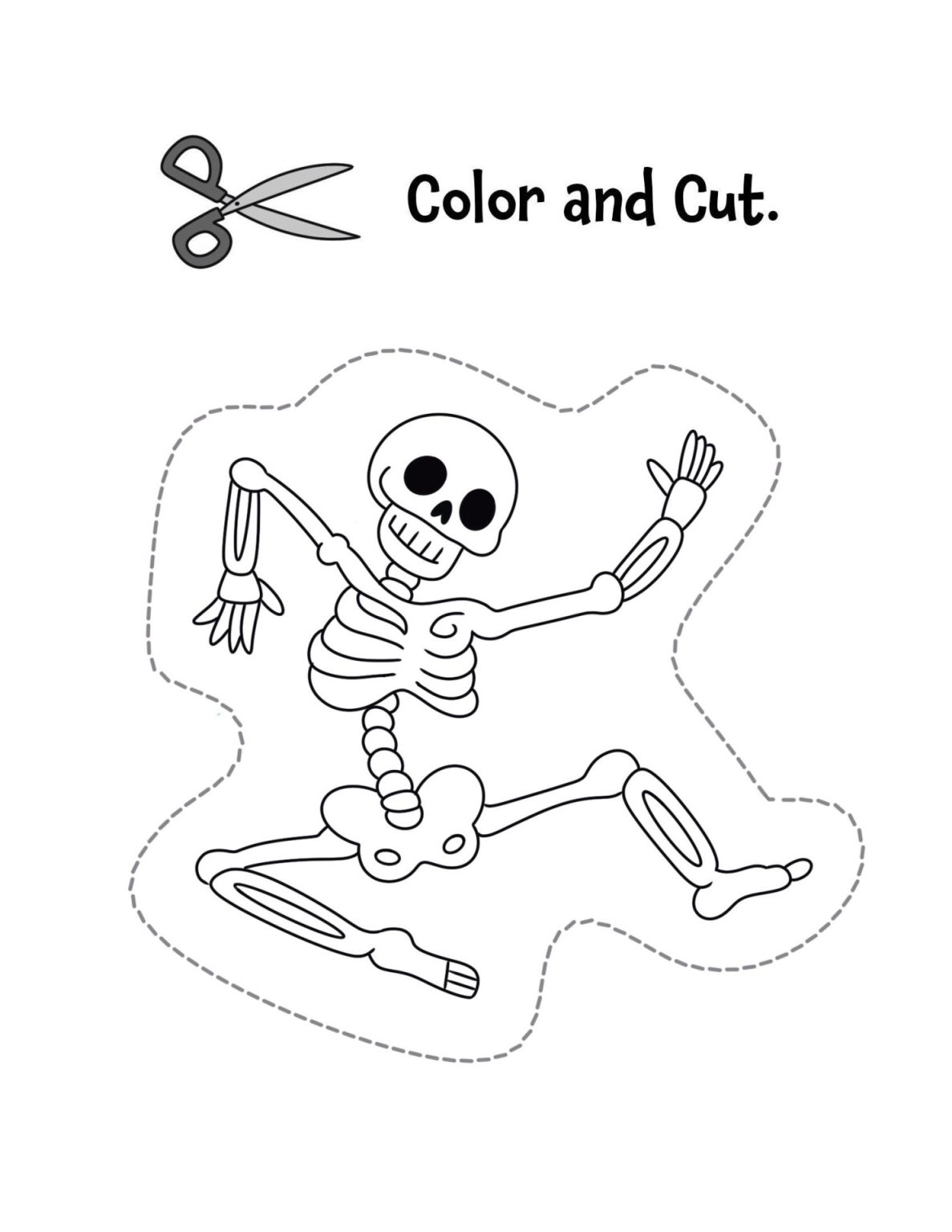 Free Halloween Cutting Practice Worksheets! ⋆ The Hollydog Blog