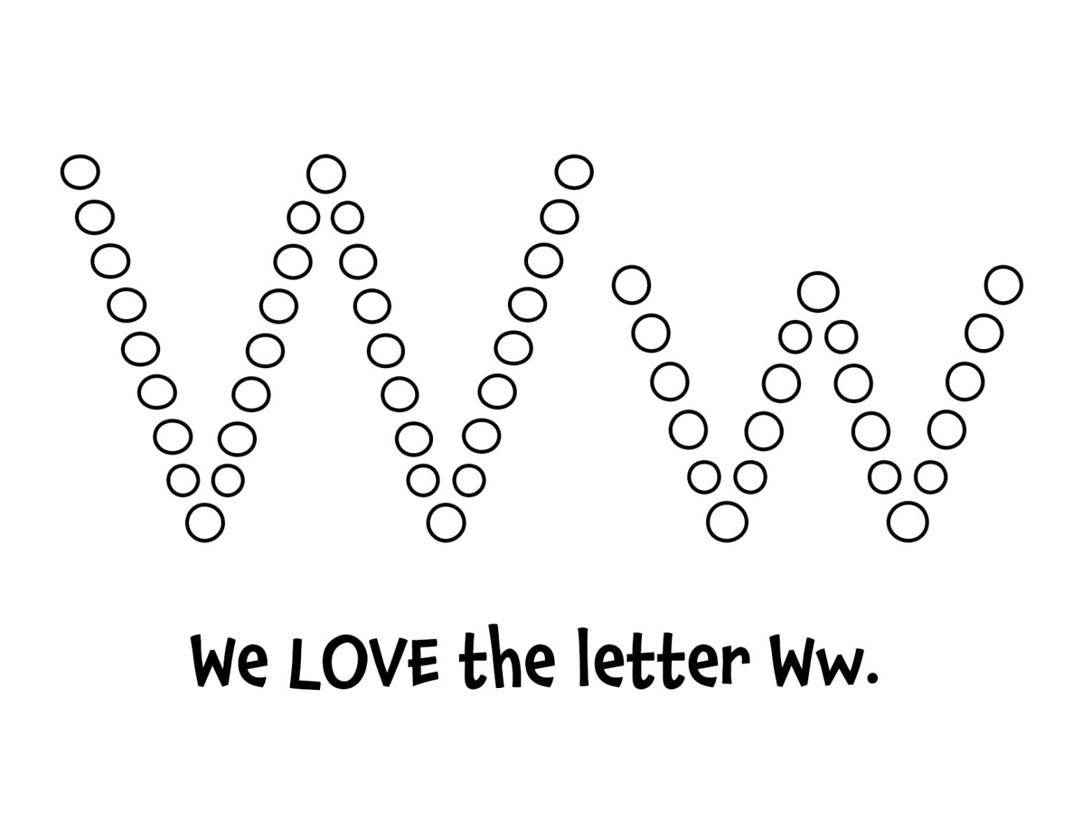 Free Q-Tip Painting Letter Templates! ⋆ The Hollydog Blog