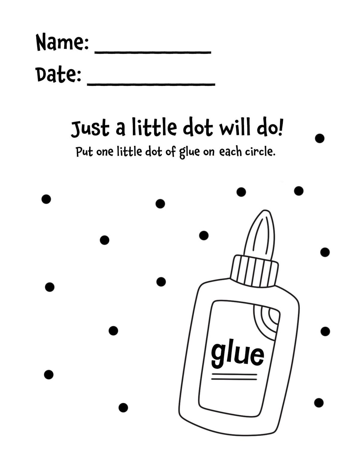 Cute Back-to-School Craft & Printables for Preschool! ⋆ The Hollydog Blog