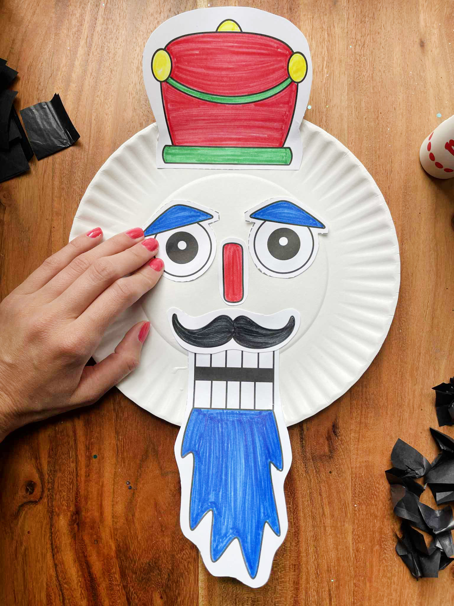 The Best Nutcracker Craft for Kids! ⋆ The Hollydog Blog