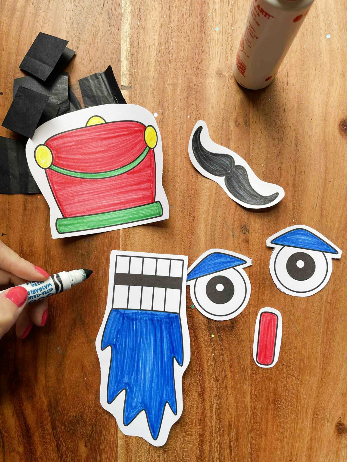 The Best Nutcracker Craft for Kids! ⋆ The Hollydog Blog