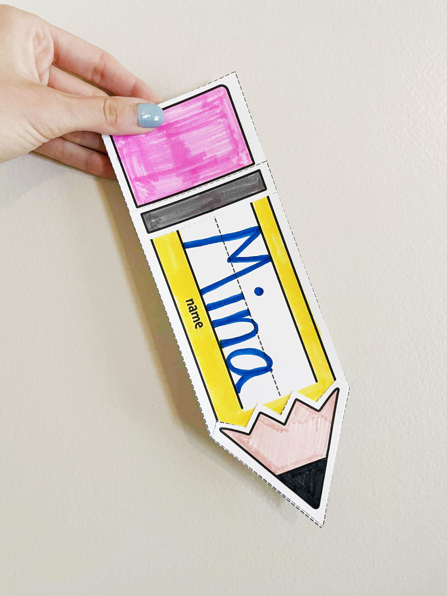 Cute Back-to-School Craft & Printables for Preschool! ⋆ The Hollydog Blog