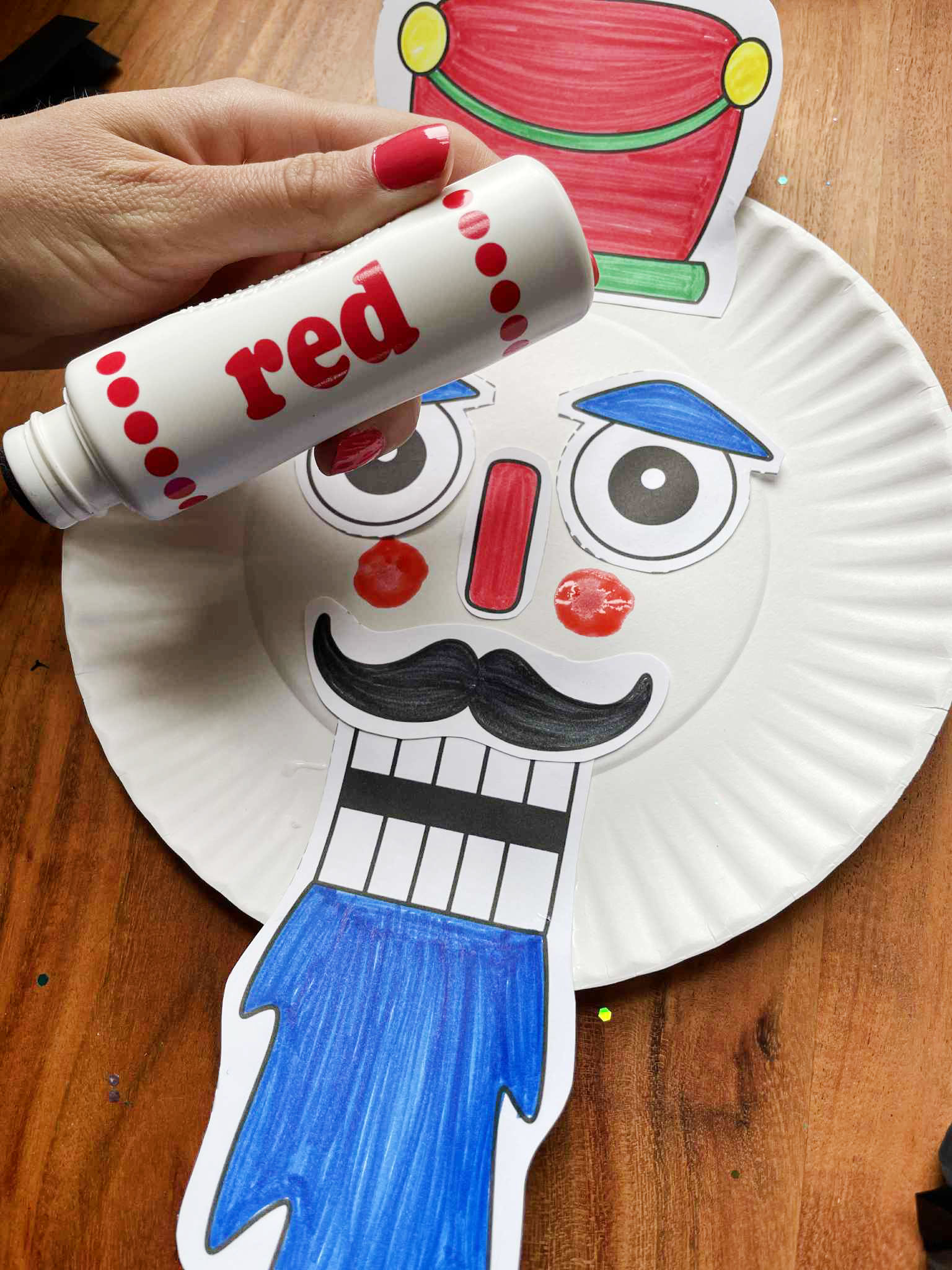 The Best Nutcracker Craft for Kids! ⋆ The Hollydog Blog
