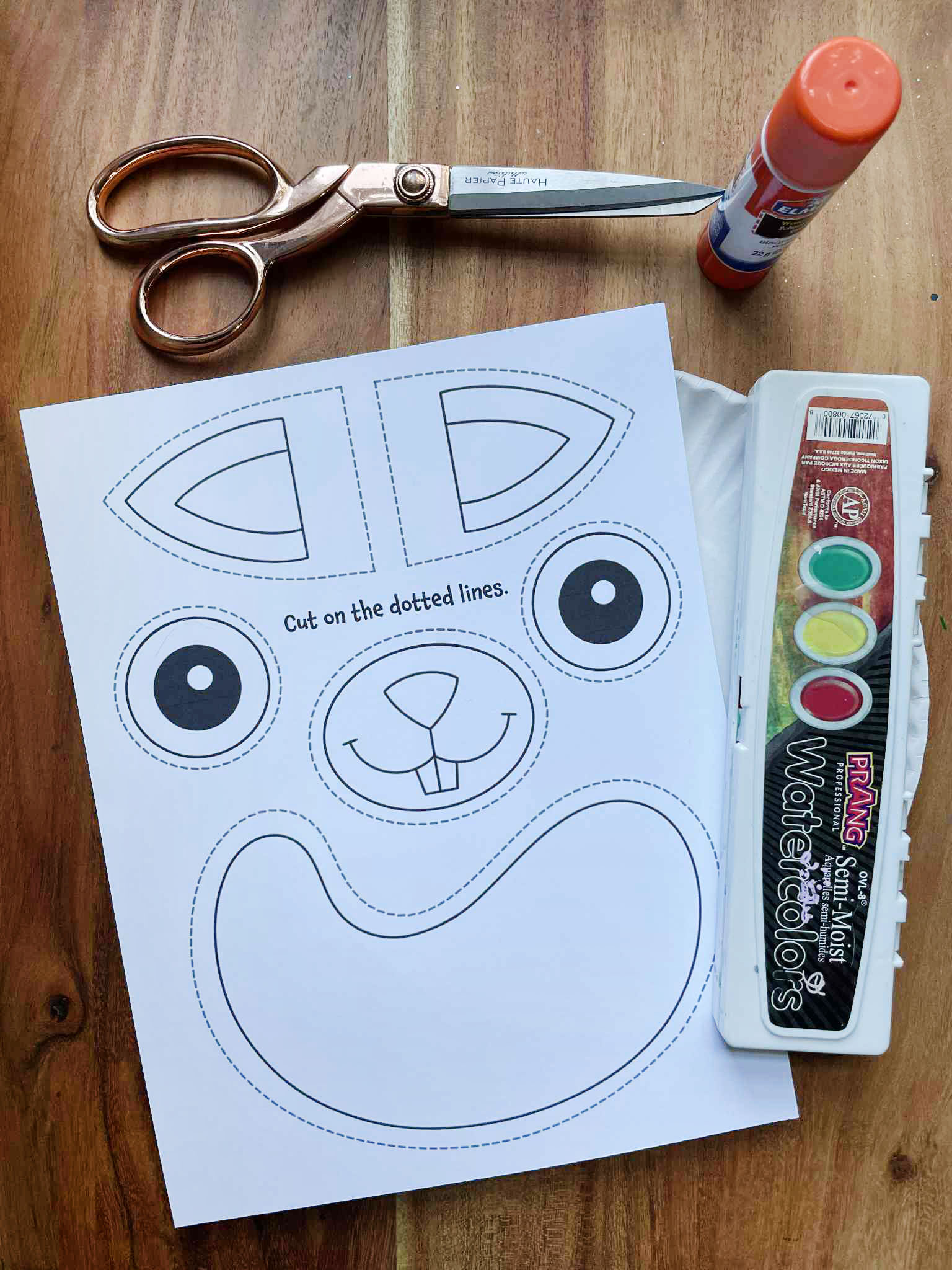 Free Squirrel Craft for Preschool! ⋆ The Hollydog Blog