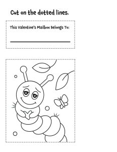 Free Valentine's Day Mailbox Printables for Preschool! ⋆ The Hollydog Blog