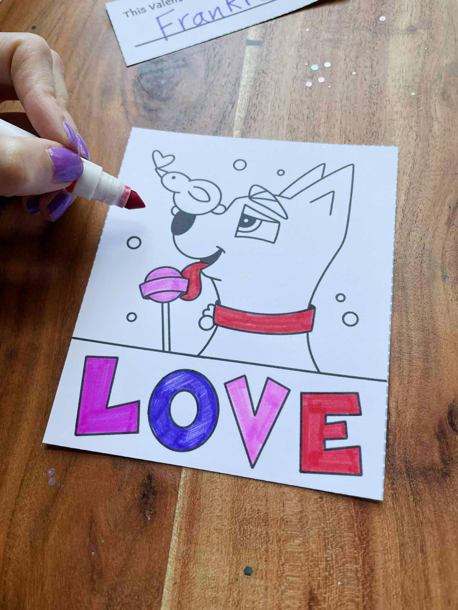 Free Valentine's Day Mailbox Printables for Preschool! ⋆ The Hollydog Blog
