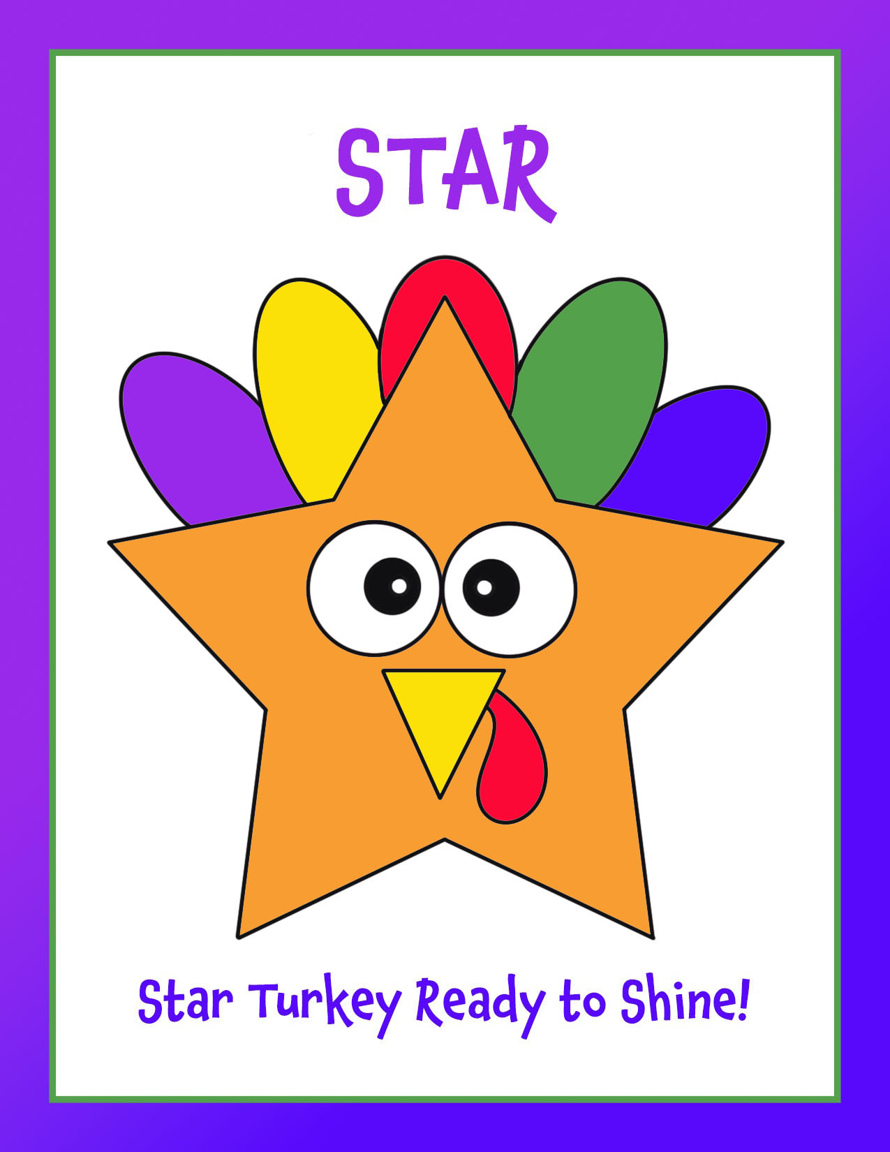 Free Turkey Playdough Mats for Preschool: Learn Shapes the Fun Way! ⋆ ...