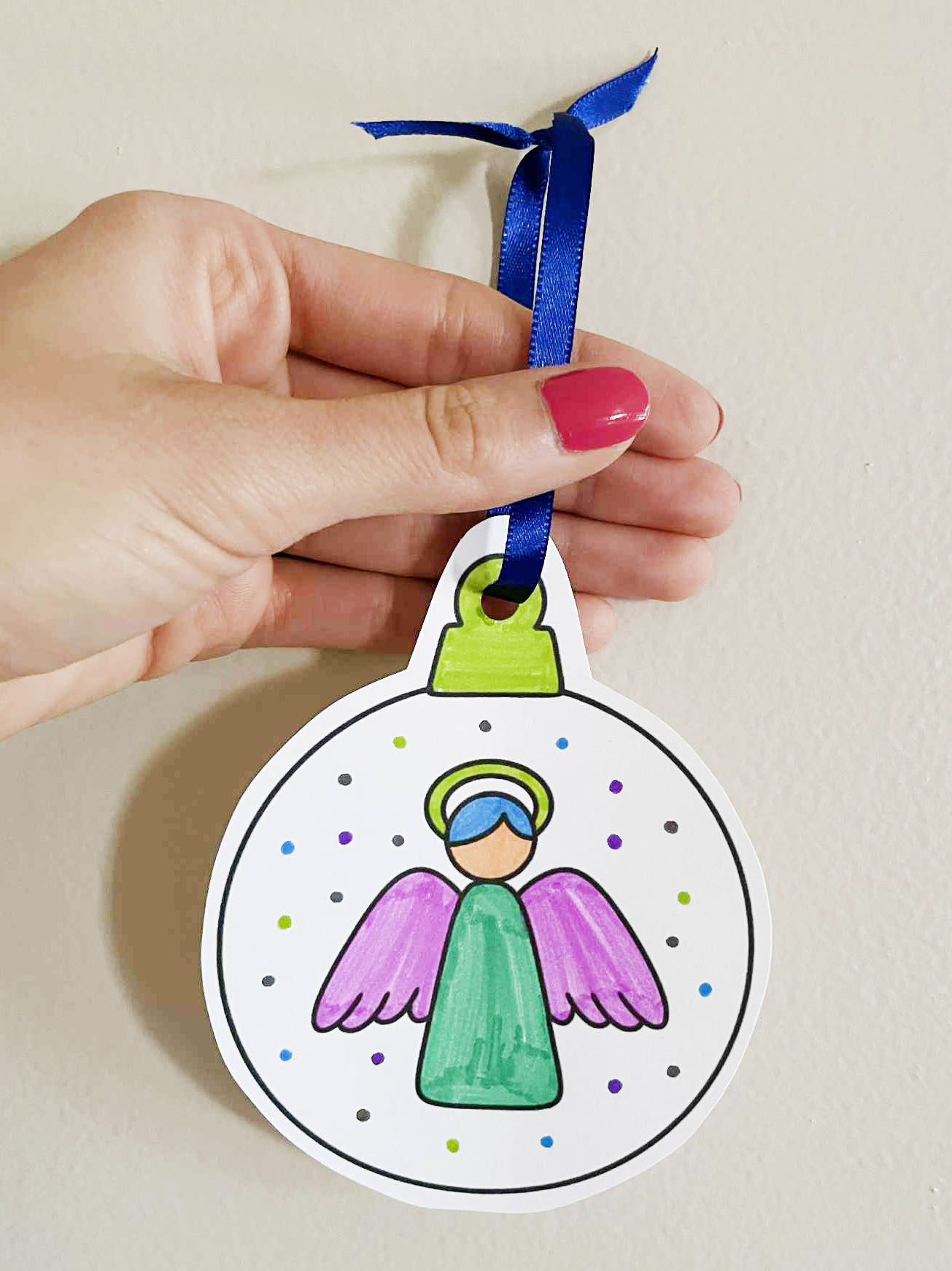 Cute Christmas Ornament Craft for Preschool (with free templates!) ⋆ ...