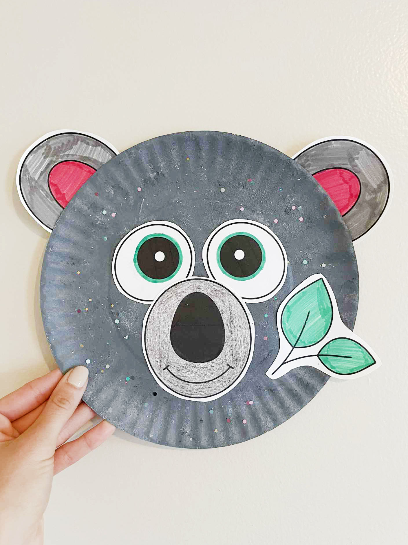 Cute Koala Craft for Preschool (with free cutouts) ⋆ The Hollydog Blog