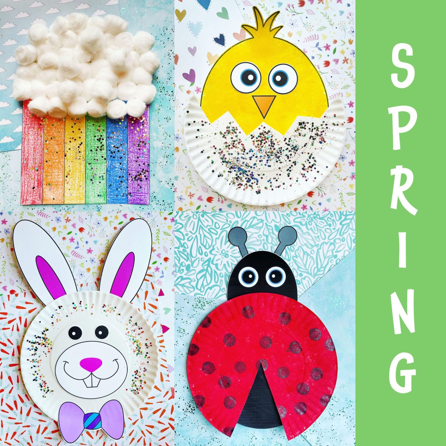 Spring Activities for Preschool (Crafts, Worksheets & Printables) ⋆ The ...