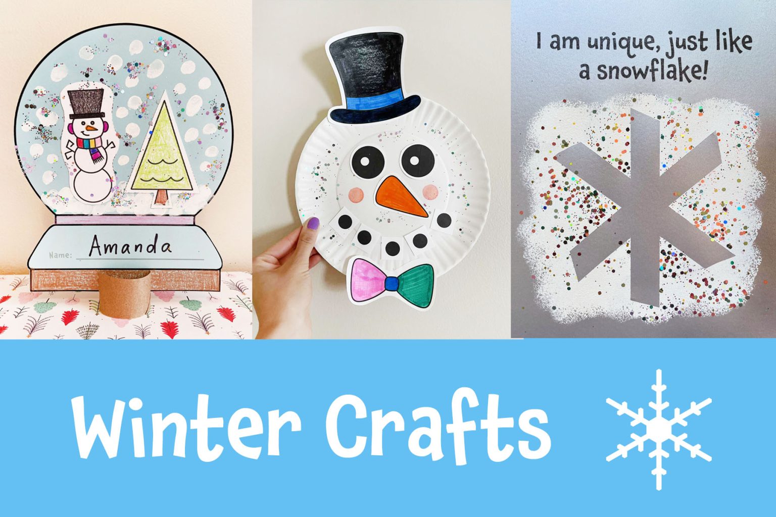 Fun Winter Hat Craft for Preschool! ⋆ The Hollydog Blog