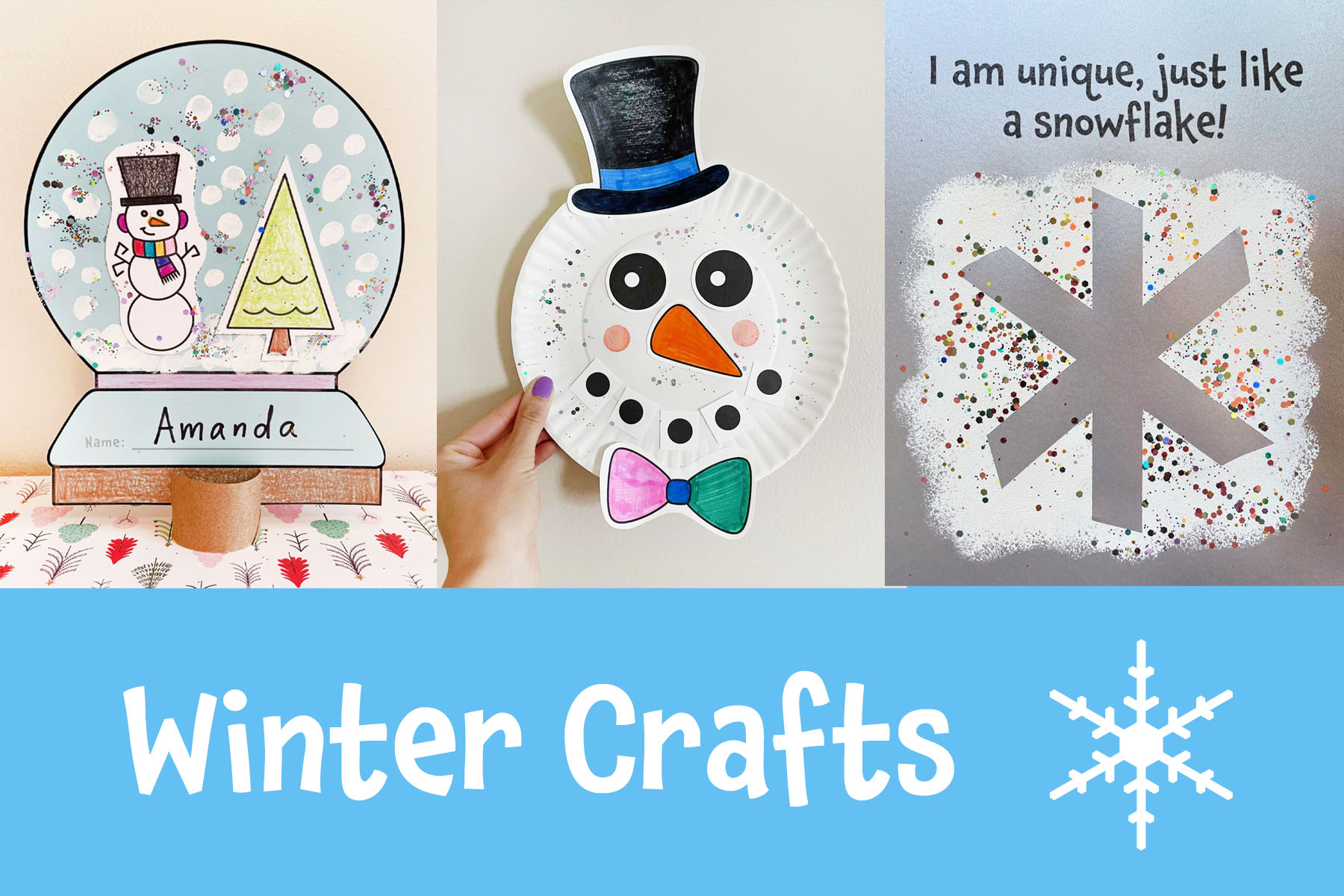 The Best Yeti Craft for Preschool! (with free cutouts) ⋆ The Hollydog Blog