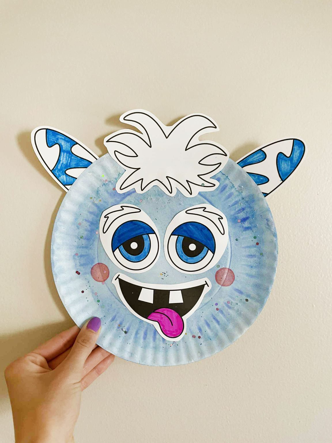 The Best Yeti Craft for Preschool! (with free cutouts) ⋆ The Hollydog Blog