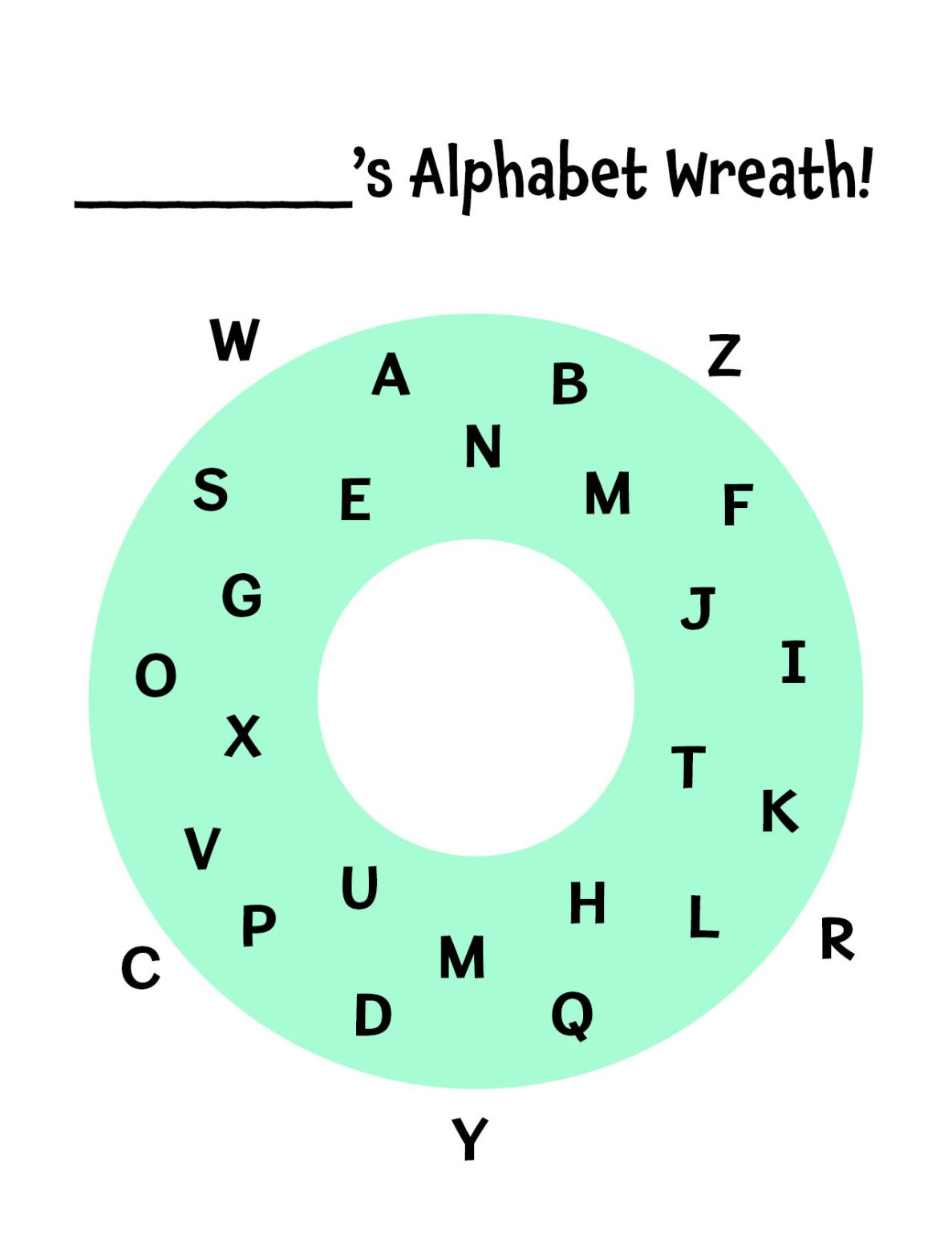 Free Christmas Letter Match Printables for Preschool! ⋆ The Hollydog Blog