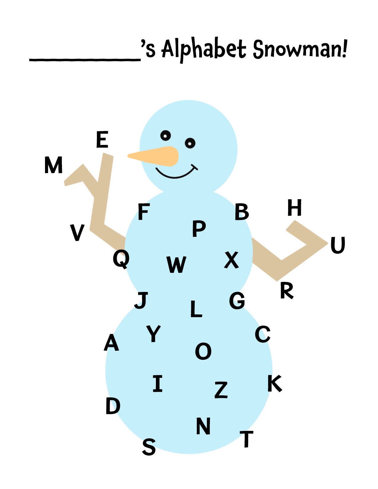 Free Christmas Letter Match Printables for Preschool! ⋆ The Hollydog Blog