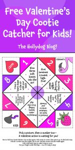 Free Valentine’s Day Cootie Catcher for Preschool (Printable Craft!) ⋆ ...