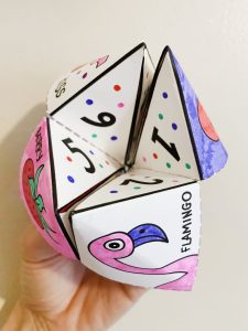Free Valentine’s Day Cootie Catcher for Preschool (Printable Craft!) ⋆ ...