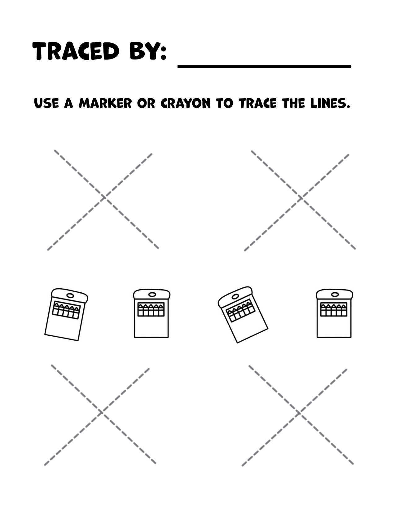 Free Pre-Writing Worksheets for Preschool: Lines, Curves & Squiggles ...