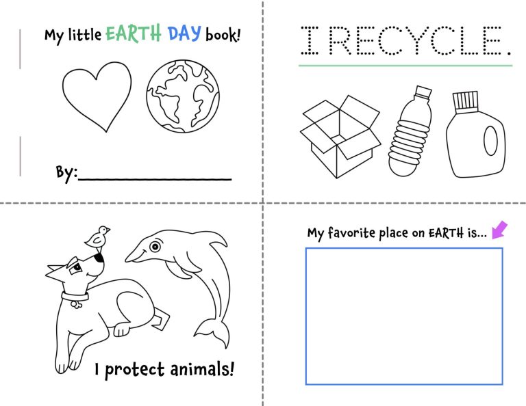 Free Printable Earth Day Books for Preschoolers (Simple & Fun!) ⋆ The ...