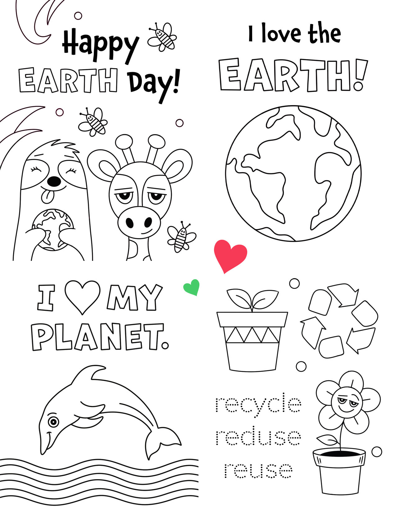 Earth Day Activities for Preschool (Worksheets, Crafts & Free ...