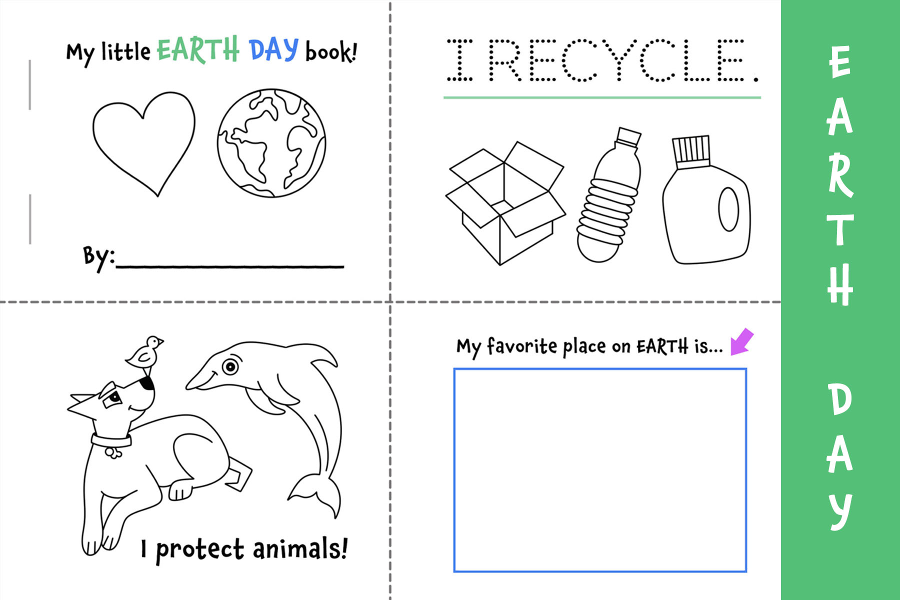Free Printable Earth Day Books for Preschoolers (Simple & Fun!) ⋆ The ...