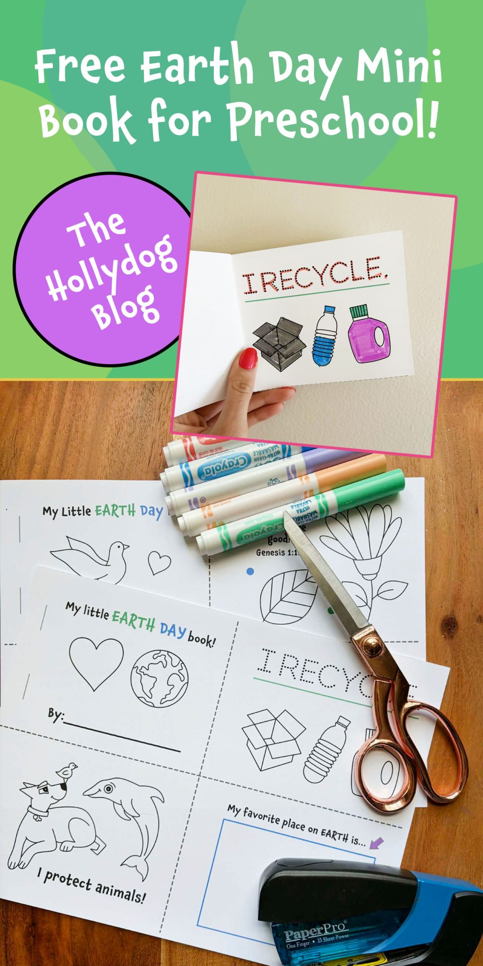 Free Printable Earth Day Books for Preschoolers (Simple & Fun!) ⋆ The ...