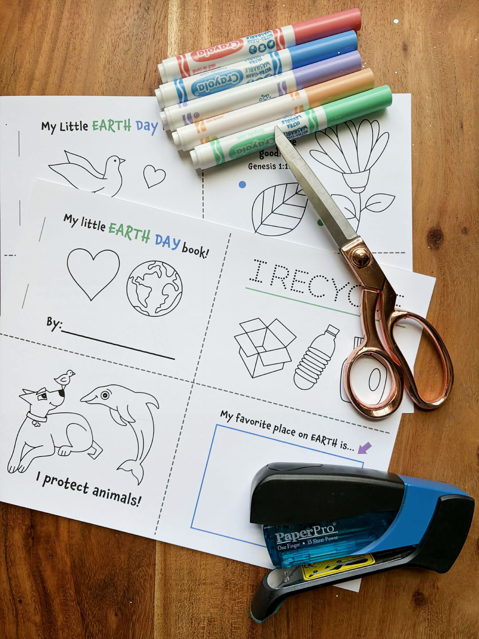 Free Printable Earth Day Books for Preschoolers (Simple & Fun!) ⋆ The ...