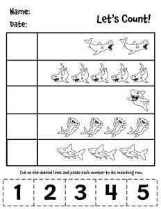 Free Shark Worksheets for Preschool (Fun Ocean Printables & Activities ...