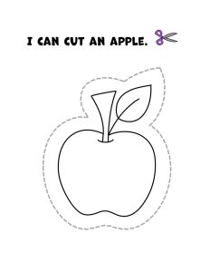 Free Back to School Cutting Practice Worksheets for Preschool! ⋆ The ...